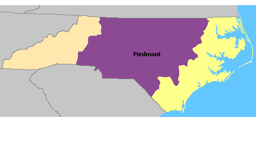 Map of North Carolina